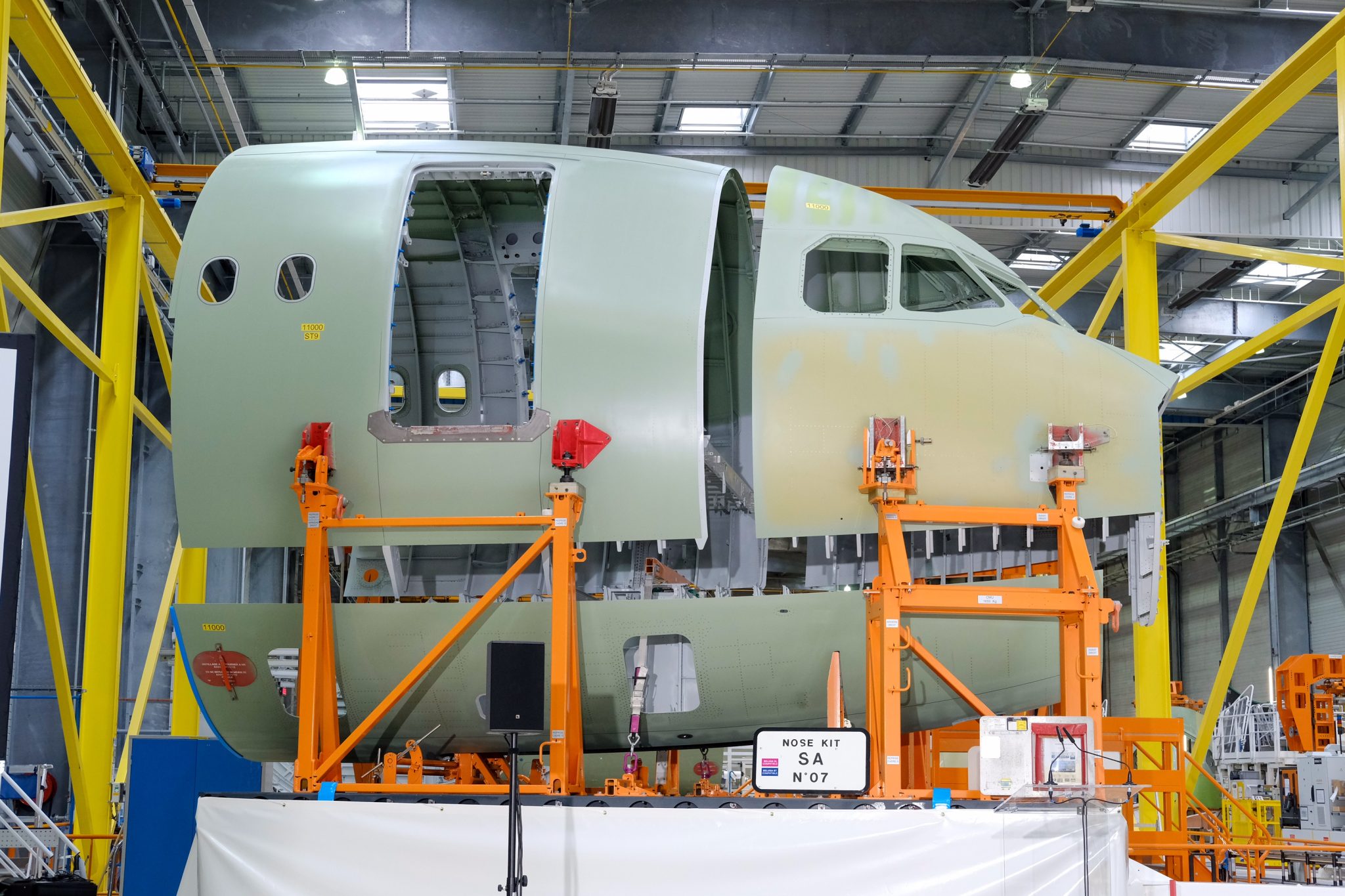 STELIA Aerospace delivers the first A321XLR elements assembled on its ...